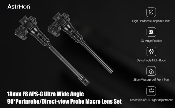 Just announced: New AstrHori 18mm F8 2X Micro Periscope Probe Lens - L ...
